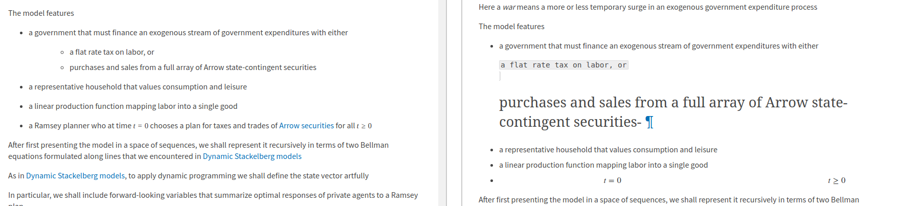 Support for nested lists is incomplete in Jupinx · Issue #4 · QuantEcon/lecture-source-py · GitHub