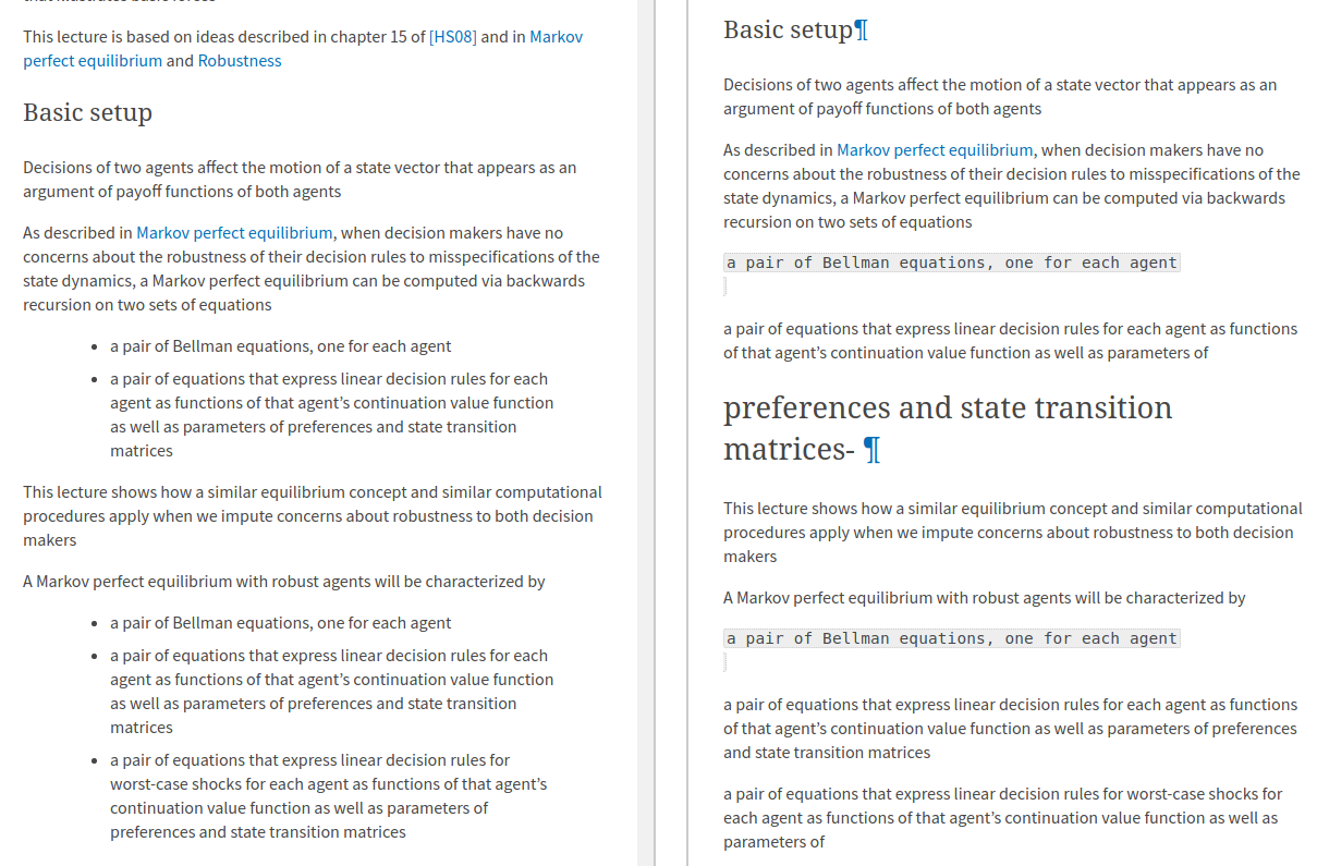 Support for nested lists is incomplete in Jupinx · Issue #4 · QuantEcon/lecture-source-py · GitHub