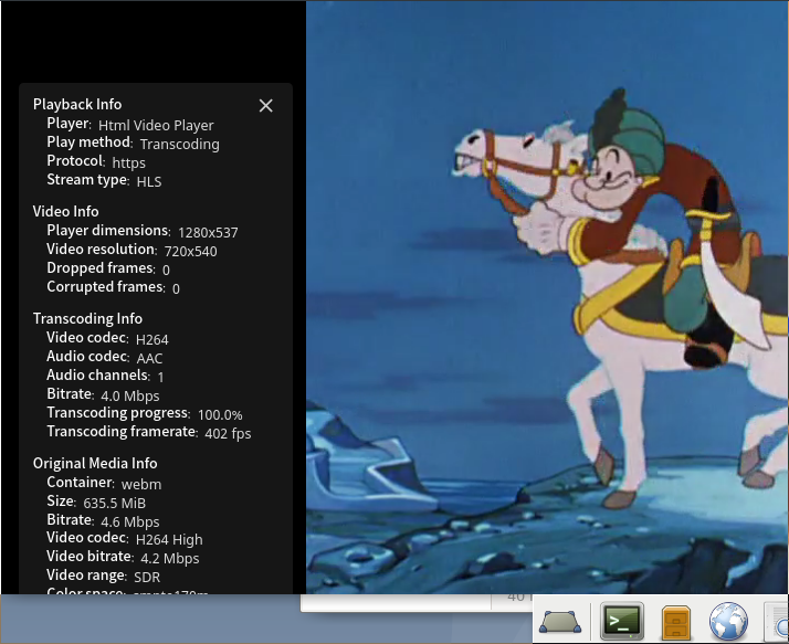 PlayBack Info Size on Smaller Desktops · Issue #2132 · jellyfin ...