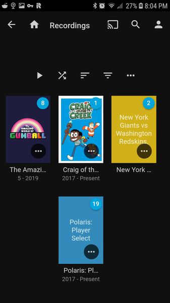 Cleaning up Home, DVR, & TV Shows Menu Items & Screens · Issue #750 ...