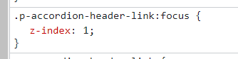 Accordion Header, when focused z-index is higher that Tooltip · Issue #2777 · primefaces ...
