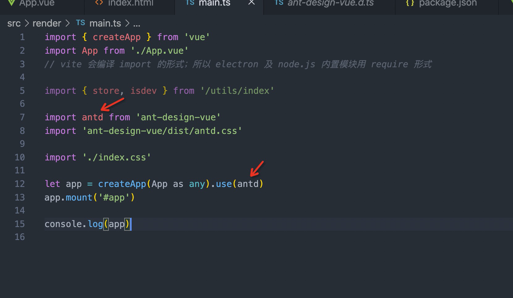 请问我在引入 and-design 时报错 · Issue #2 · electron-vite/electron-vite-vue · GitHub