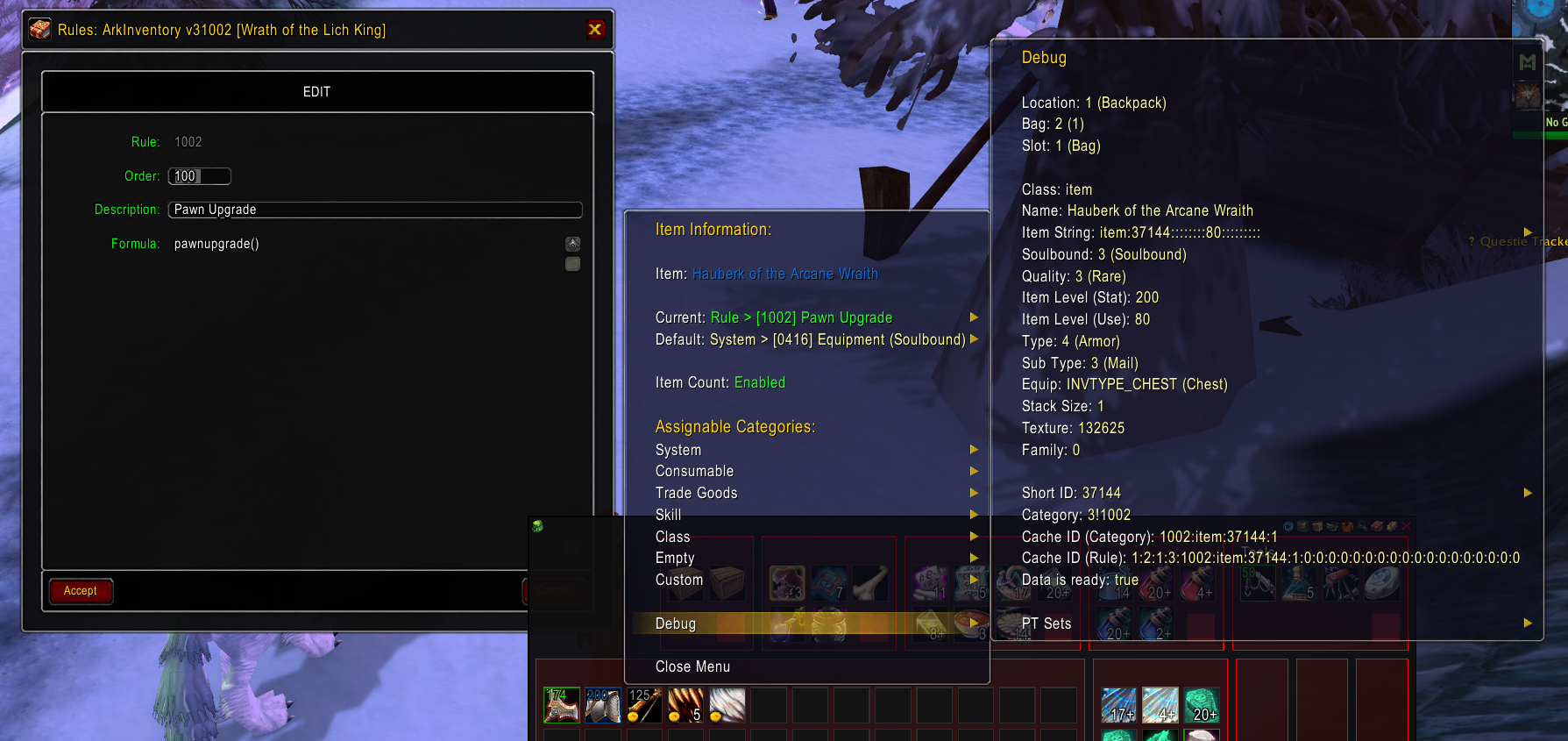 [BUG] `pawnupgrade()` conflicts with tradeable soulbound items · Issue #1640 · arkayenro ...