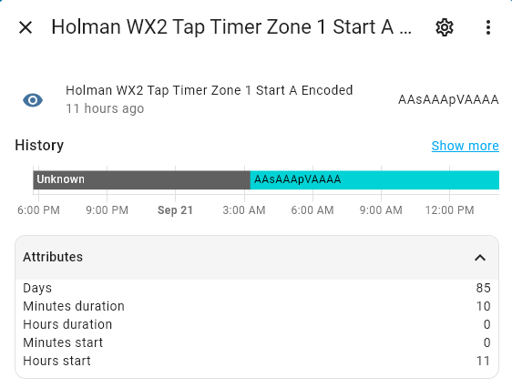 Request support for Holman WX2 Taptimer · Issue #1108 · make-all/tuya-local · GitHub