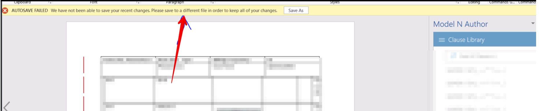 Cross-platform issue. Word return an error when the user tries to ...