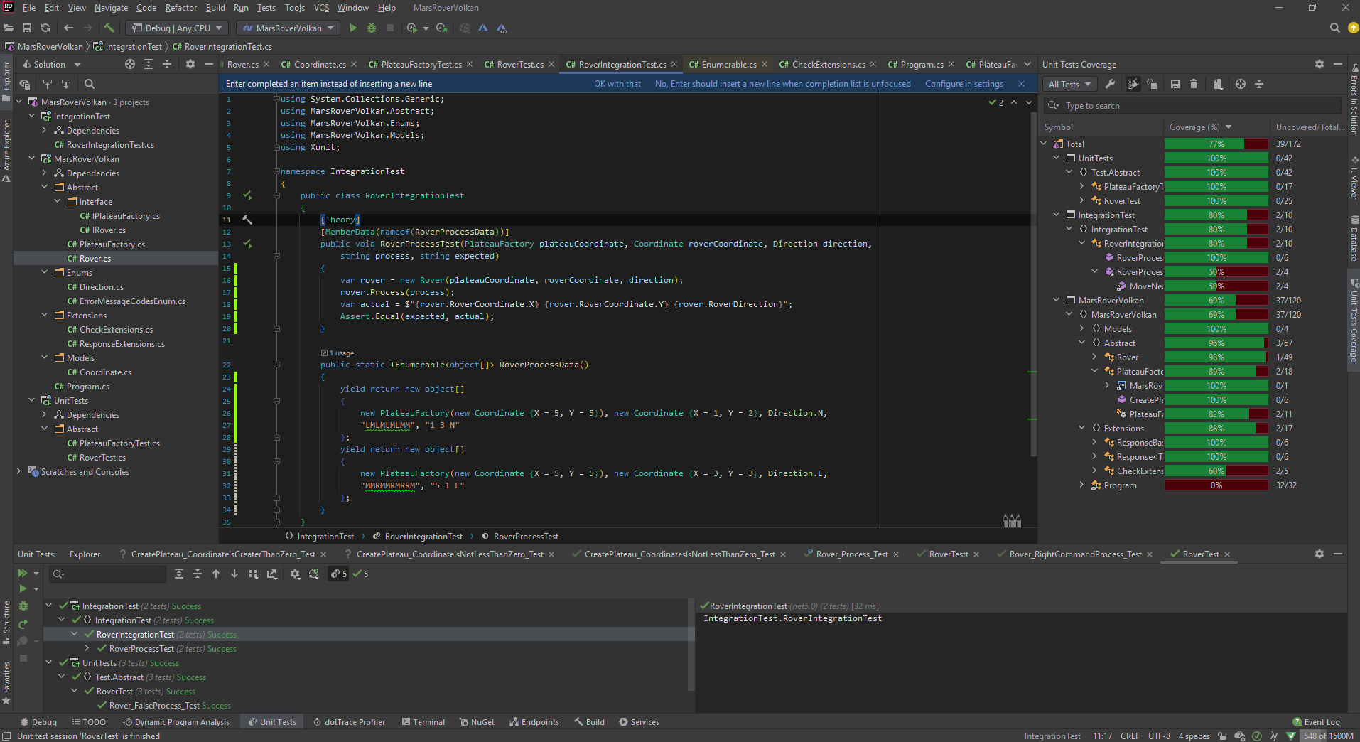 GitHub - VolkanKuzucu/MarsRover