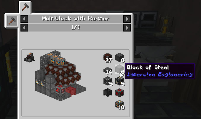 Immersive Engineering Missing Block of Steel. Required for multiblock builds · Issue #3782 ...