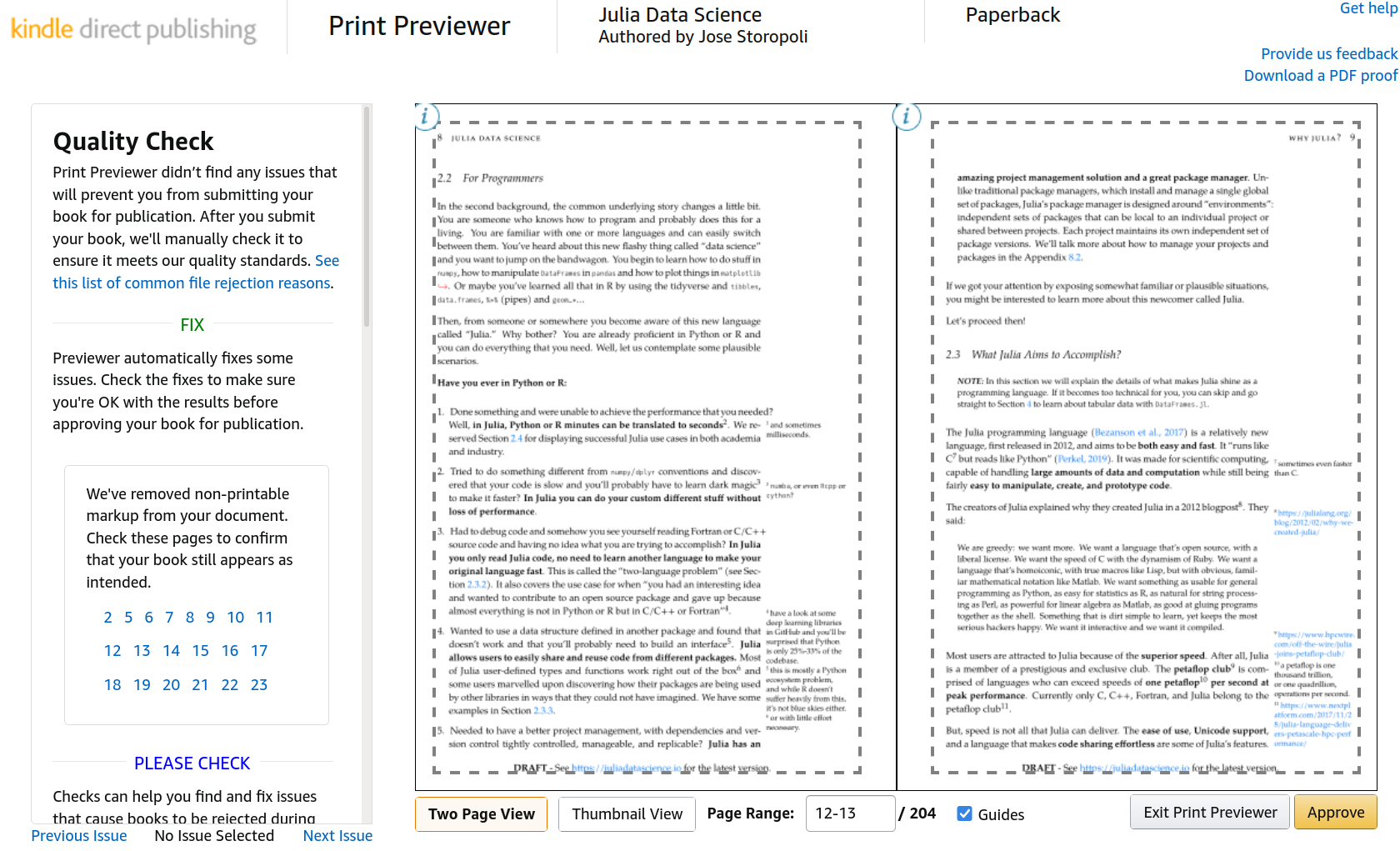 Launch the Printed Book at Amazon.com · Issue #17 · JuliaDataScience ...