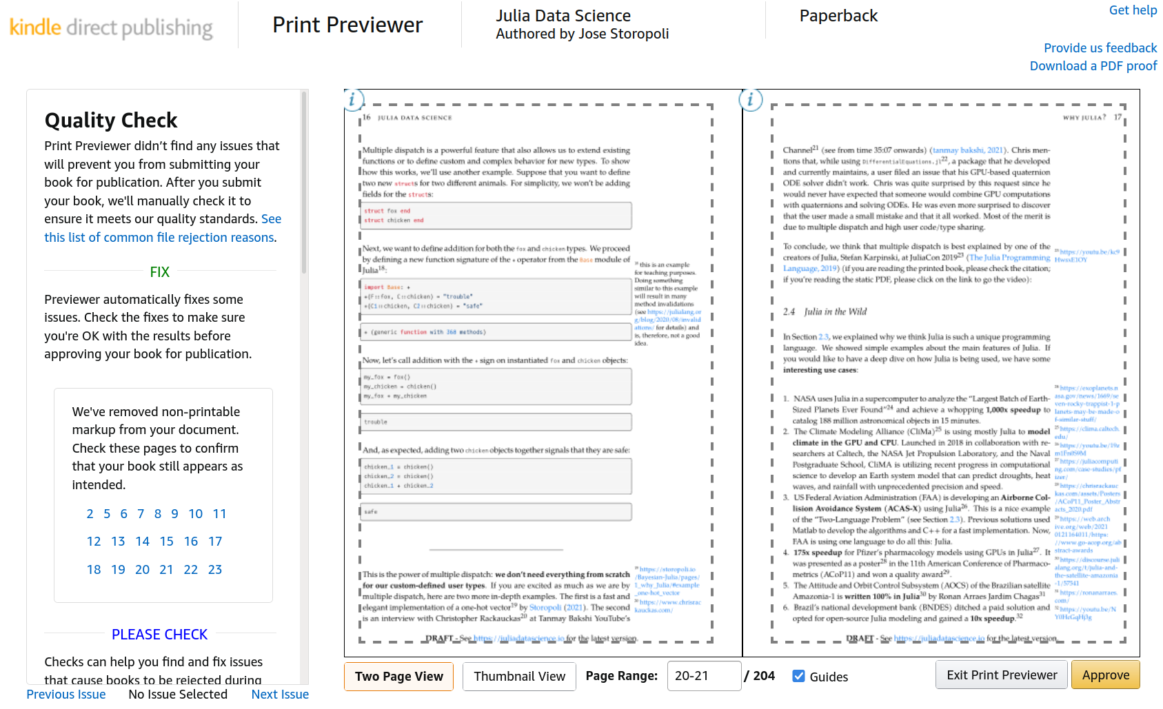 Launch the Printed Book at Amazon.com · Issue #17 · JuliaDataScience ...