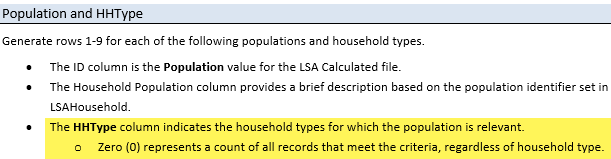 ***8.1) CRITICAL ISSUE: HHType = 0 in ref_Populations table*** · Issue #369 · HMIS/LSASampleCode ...