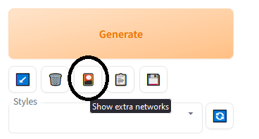 GUI does not show the Exxtra network CARD Icon? · AUTOMATIC1111 stable ...