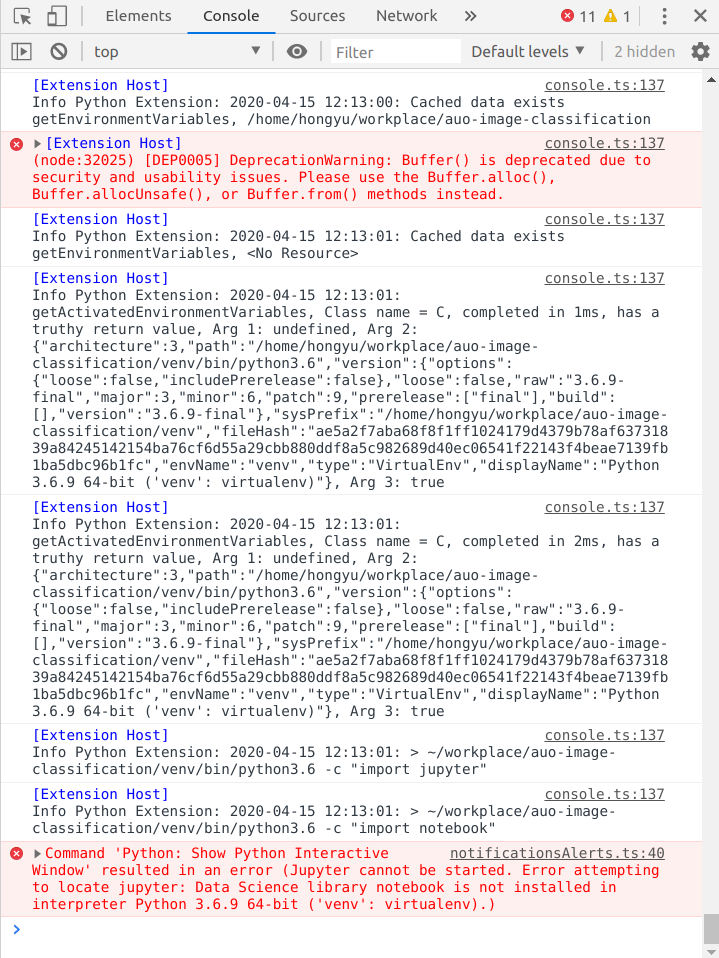 Remote Ssh Cannot Start Interactive Window · Issue 1836 · Microsoftvscode Jupyter · Github