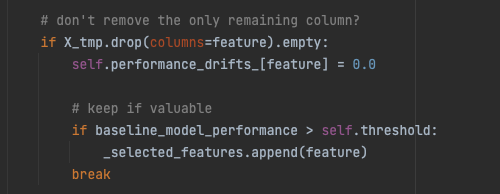 RecursiveFeatureElimination transformation doesn't work on a simple example · Issue #620 ...