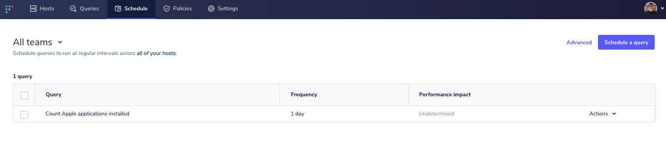Move "Packs > Advanced" button · Issue #3895 · fleetdm/fleet · GitHub