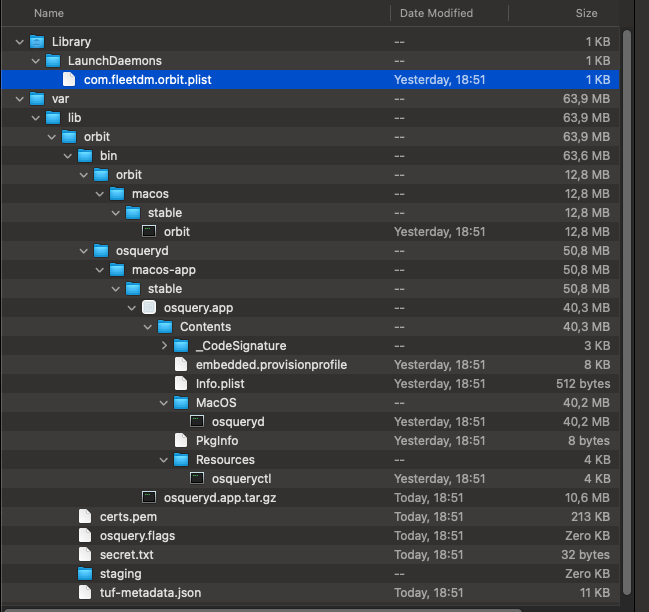 Fleet's osquery installers: support deploying osquery with the `.app` bundle · Issue #3849 ...
