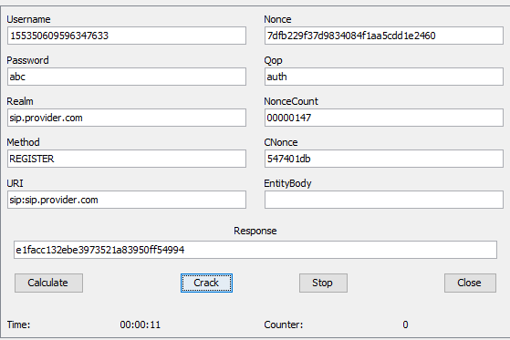 Sip Fails Cracking Qopauth · Issue 3830 · Openwalljohn · Github 