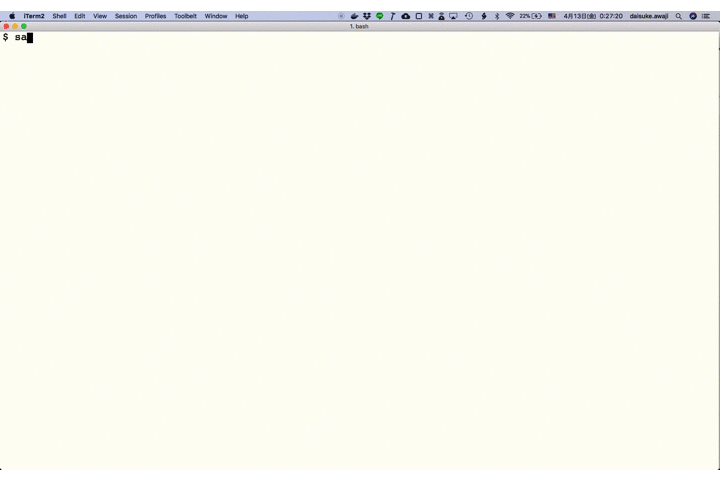 GitHub - daisuke-awaji/sam_completion: Bash completion for AWS SAM Local 🐿