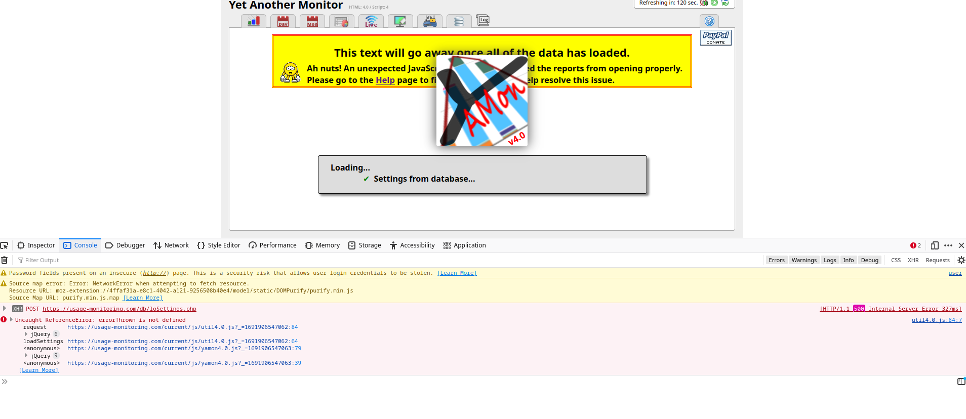 Java Error with router function · Issue #47 · al-caughey/YAMon-v4 · GitHub