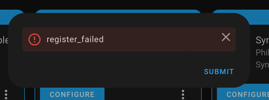 Unable to register · Issue #52 · mvdwetering/huesyncbox · GitHub