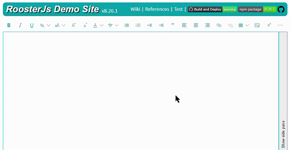 Table cell selection selects multi tables · Issue #1073 · microsoft/roosterjs · GitHub