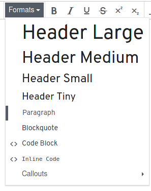 Formats dropdown menu is not readable in dark mode. · Issue #2070 · BookStackApp/BookStack · GitHub
