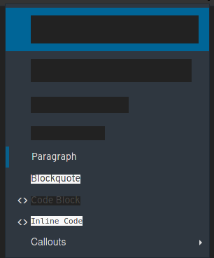 Formats dropdown menu is not readable in dark mode. · Issue #2070 · BookStackApp/BookStack · GitHub