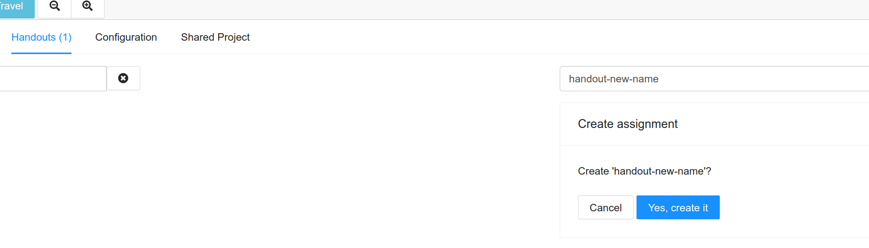 course/handout: creating a new one has wrong title · Issue #5281 · sagemathinc/cocalc · GitHub