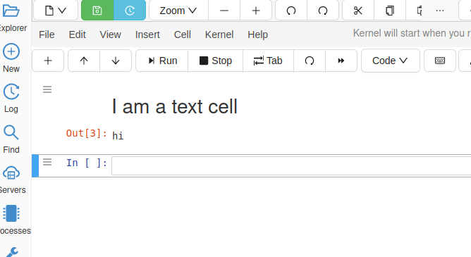 jupyter: code output stays around after switching cell type to text · Issue #6506 · sagemathinc ...