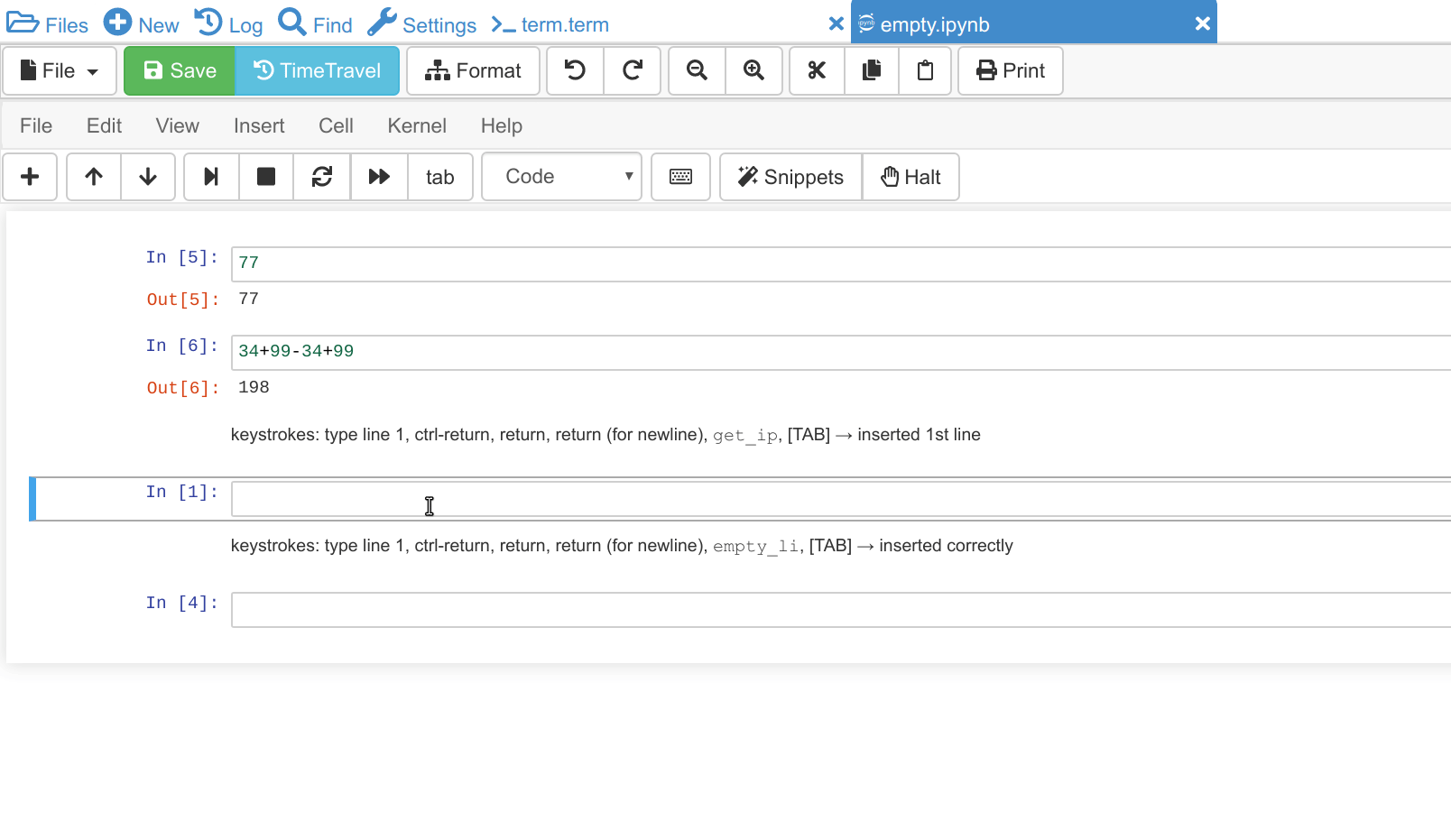 jupyter2 tab completion sometimes inserts in the wrong line · Issue #3885 · sagemathinc/cocalc ...