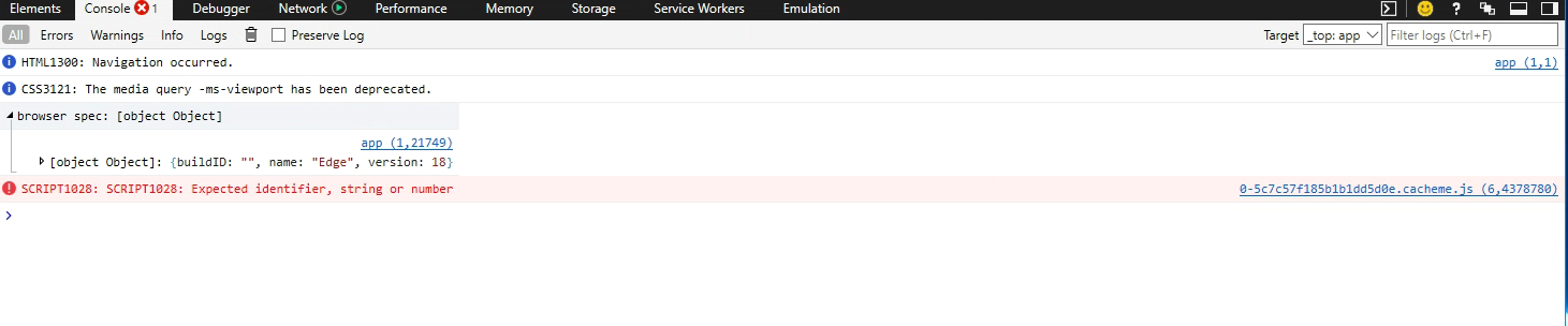 Edge 18: cocalc doesn't load · Issue #4056 · sagemathinc/cocalc · GitHub