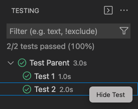 Test UI: Ability to contribute to context menu commands · Issue #130627 ...