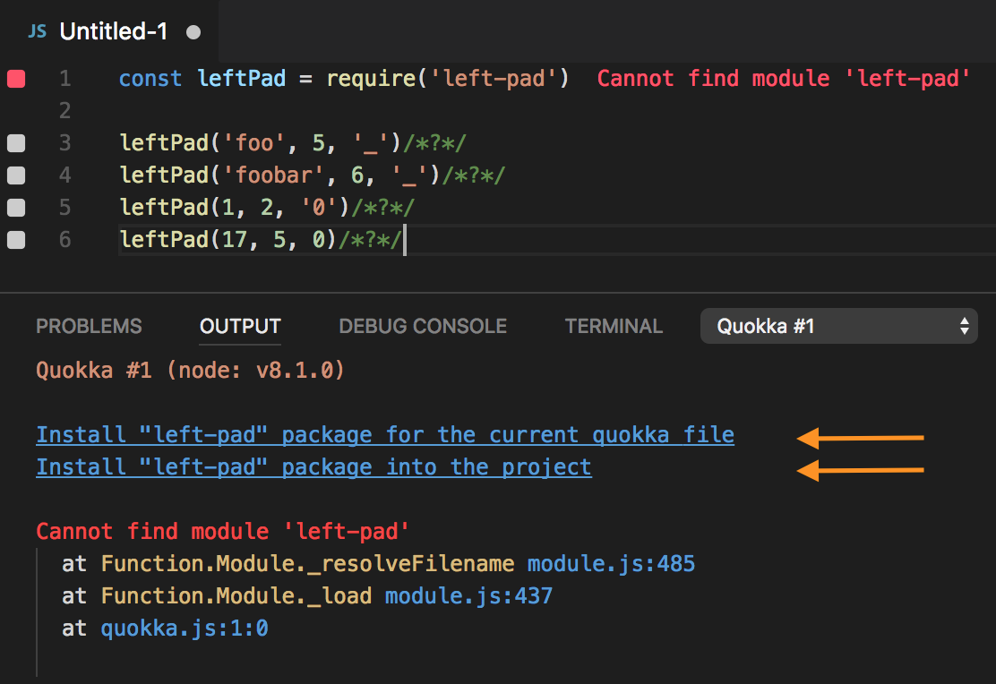 Doesn't work with TypeScript and JSX · Issue #340 · wallabyjs/quokka · GitHub