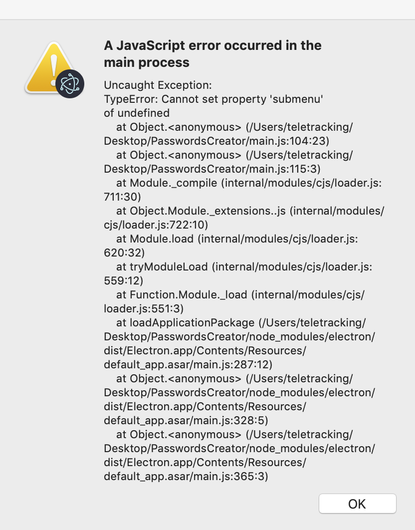 A Javascript Error In The Main Process · Issue 16503 · Electronelectron · Github 4106