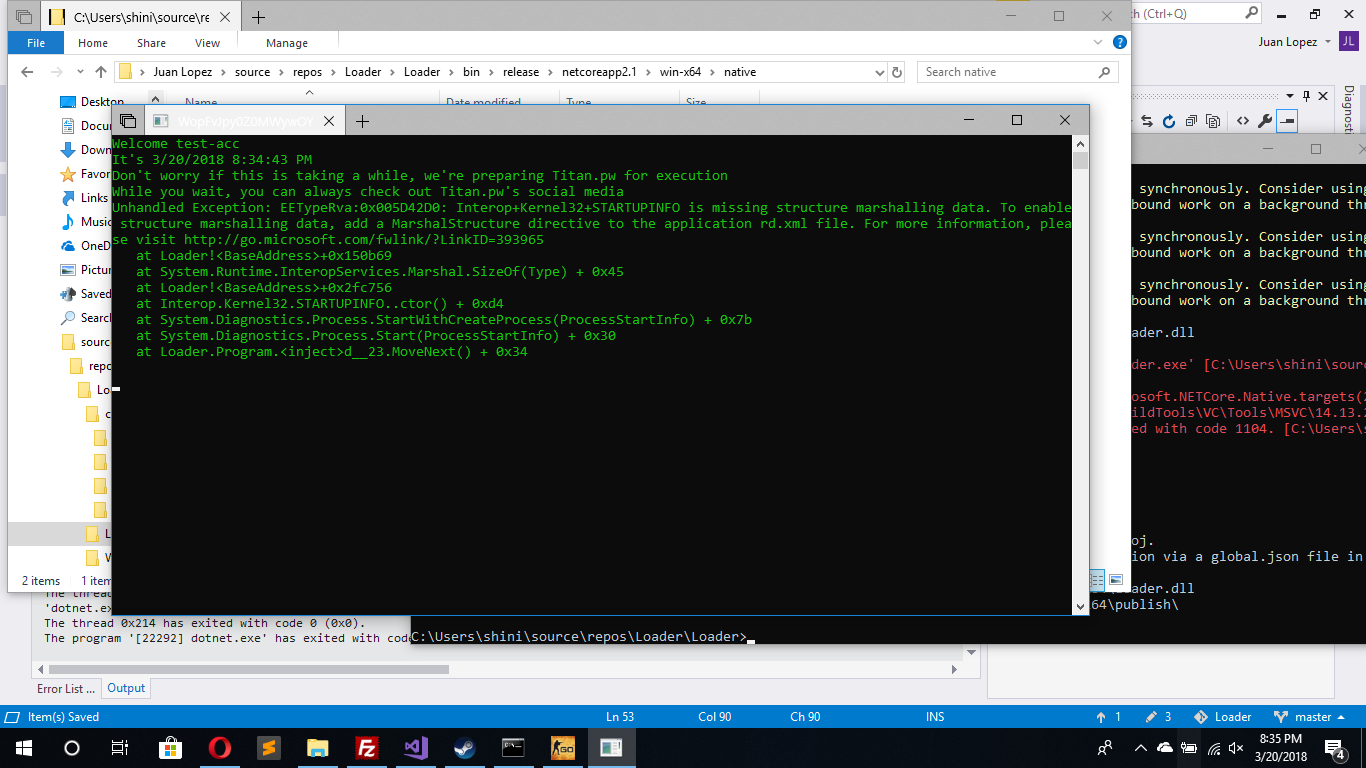 Issue with Process.Start() · Issue #5593 · dotnet/corert · GitHub