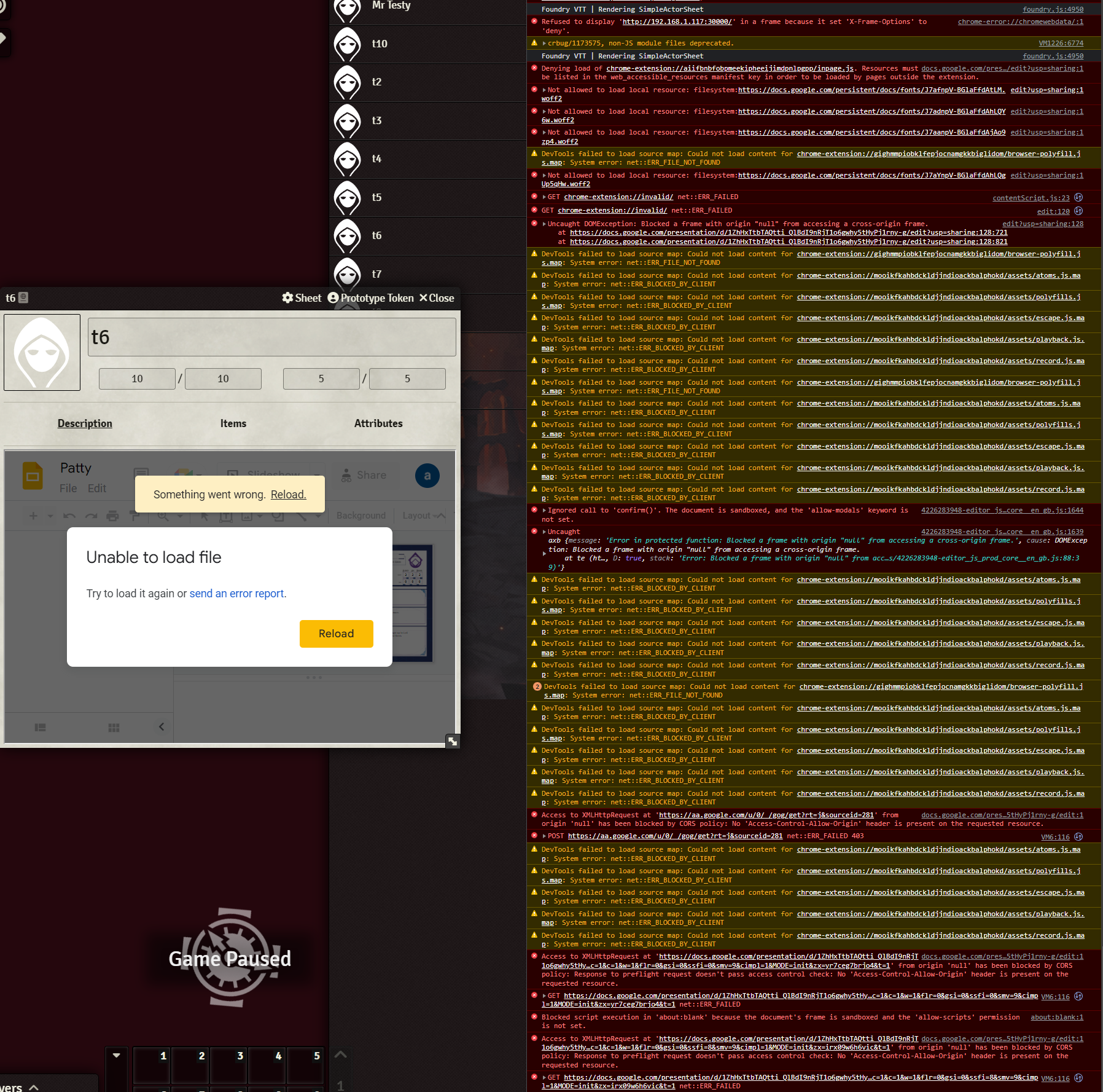 Issue embedding iframes in journal pages · Issue #8140 · foundryvtt/foundryvtt · GitHub