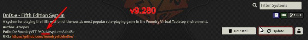 Setup screen shows incorrect data paths for packages · Issue #8143 · foundryvtt/foundryvtt · GitHub