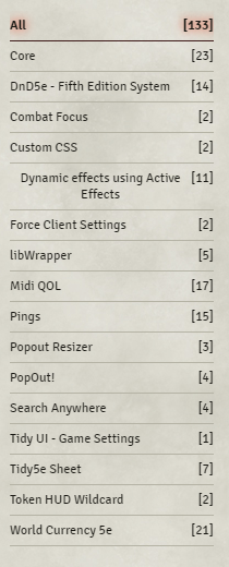 Modules with long titles become centre-aligned in Configure Settings list · Issue #8276 ...