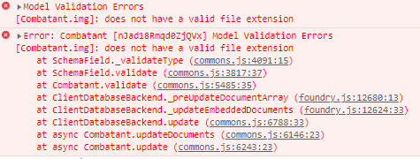 Unable to update combatant of token with animated texture · Issue #8537 · foundryvtt/foundryvtt ...