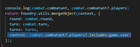 Control status of combatants not calculated correctly in CombatTracker · Issue #9375 ...