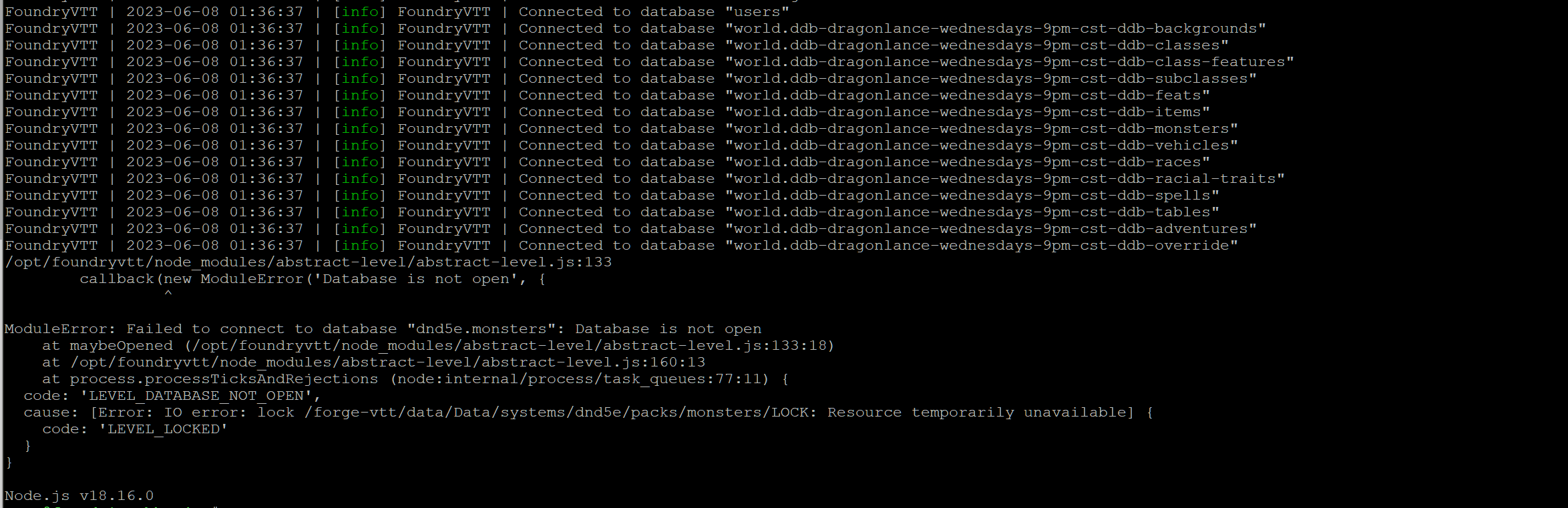 World fails to load if a package's compendium is locked by another process · Issue #9646 ...
