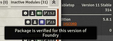 Verified compatible modules don't show as green in in-world module management · Issue #10162 ...