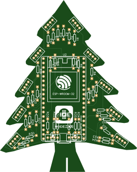 Github Jayeclark Christmas Tree Esp32 Pcb And Code For A Wifi