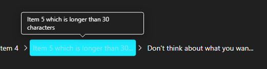 Interactive breadcrumb not visible on hover in windows high contrast mode · Issue #29256 ...