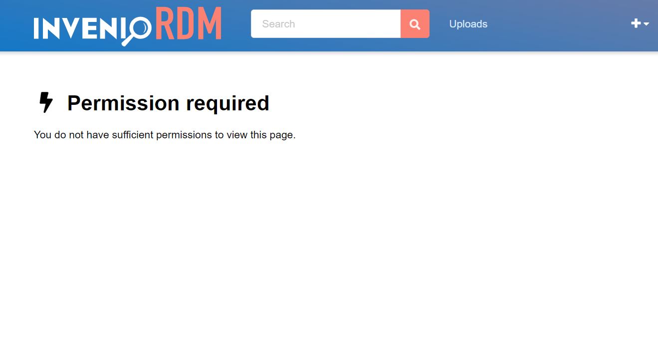 Admin site - Permission required · Issue #97 · inveniosoftware/invenio-admin · GitHub