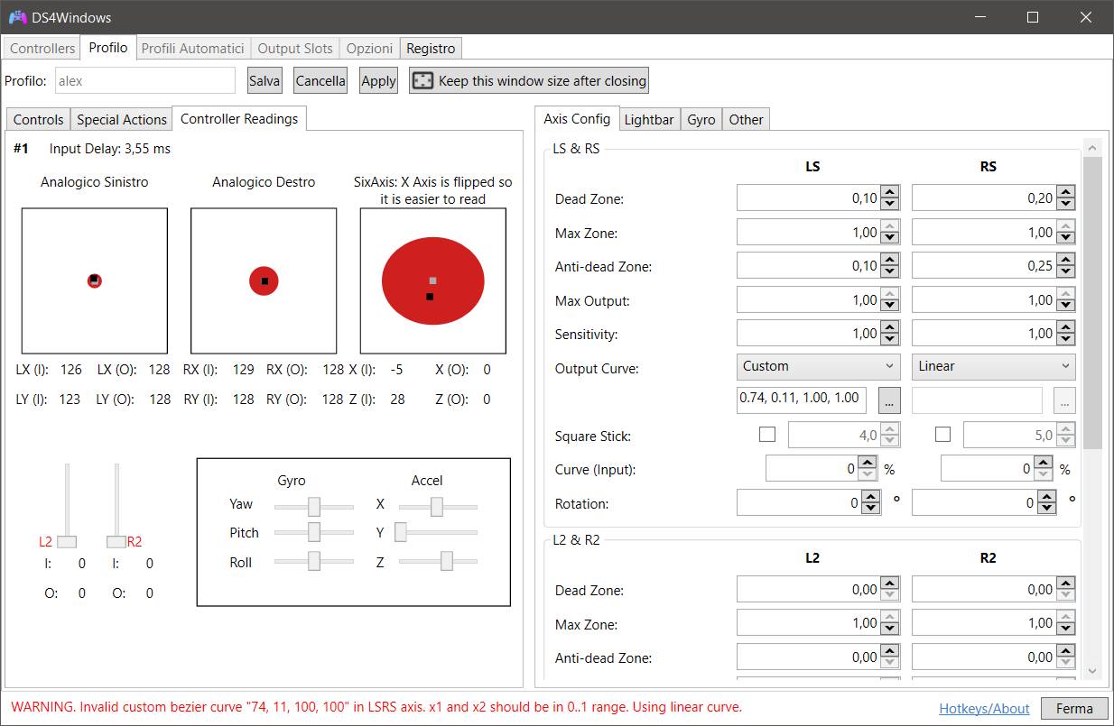 invalid custom bezier curve · Issue #1442 · Ryochan7/DS4Windows · GitHub