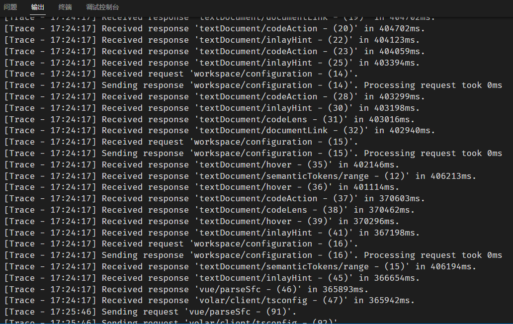 Volar 1.8 no response and high CPU & RAM usage in vue2 project · Issue #3325 · vuejs/language ...