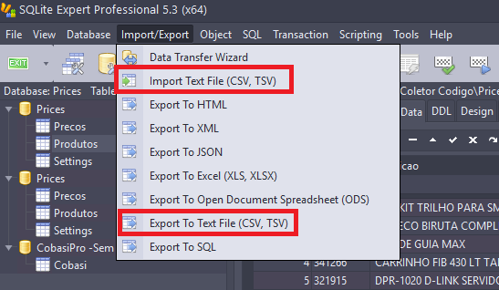Export To Csv And Import From Csv · Issue 1851 · Sqlitebrowser Sqlitebrowser · Github