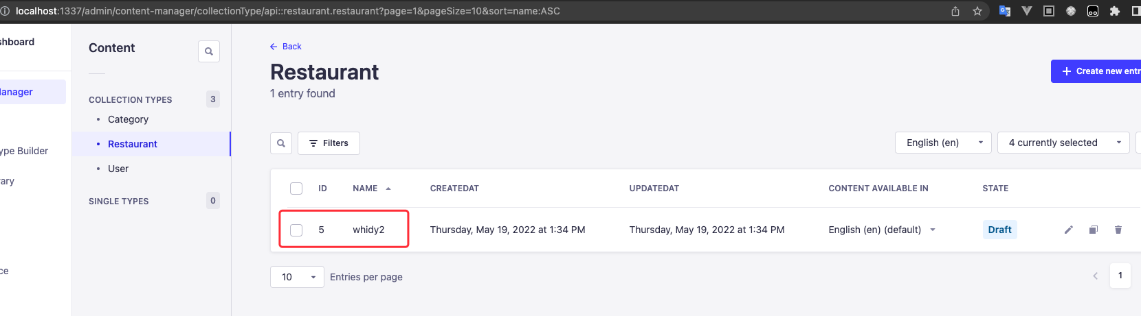 All entries missing when change plugins.js file i18n to false · Issue #13357 · strapi/strapi ...