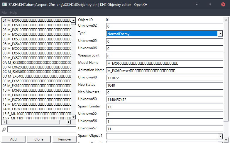 Null Values Whitespaces Showing In Objentry Editor · Issue 62