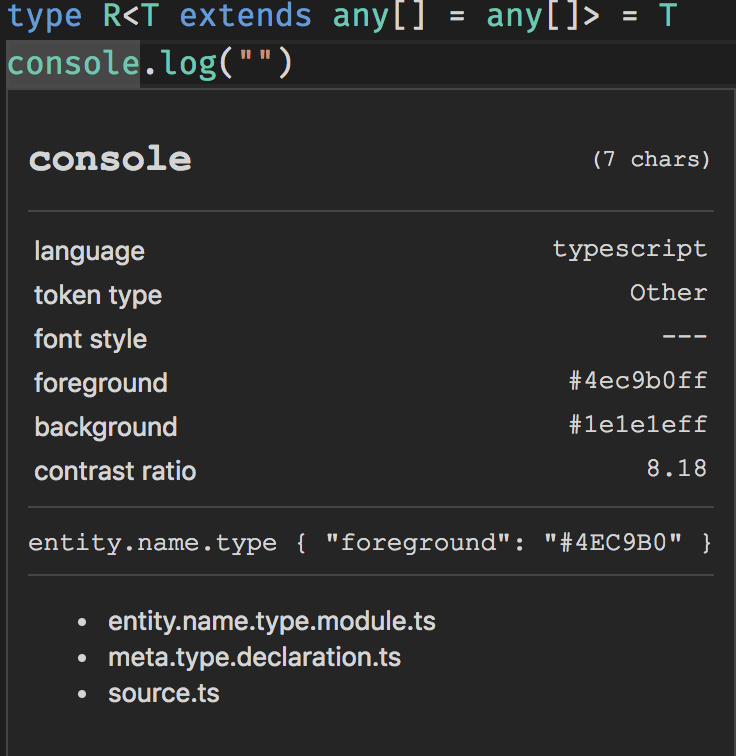Typescript Grammars Doesnt Recognize Pattern After A Type Alias Declaration Without Semicolon 